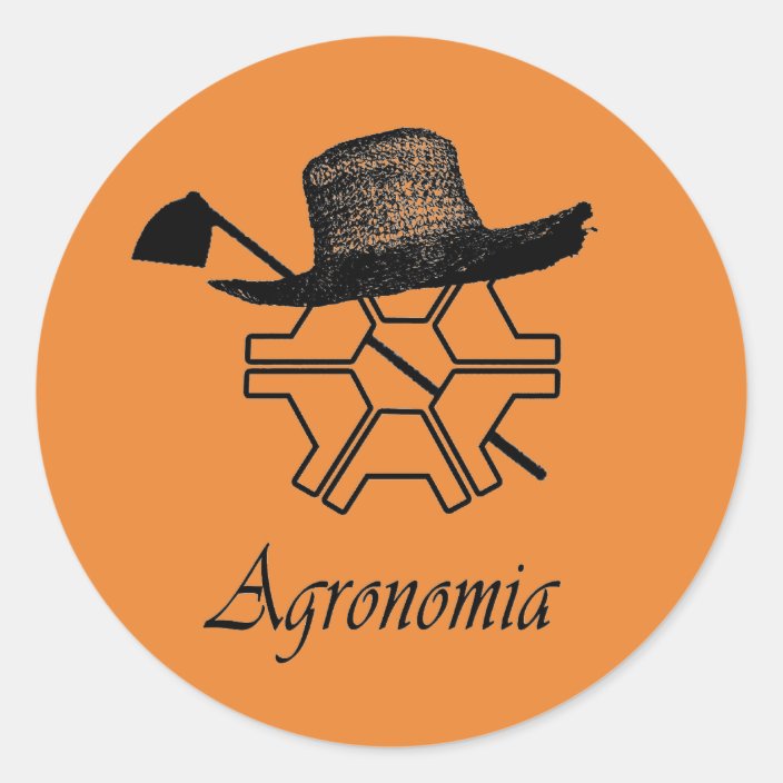 Adesivo Agronomia | Zazzle.com.br