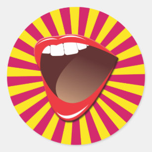 Adesivos Boca | Zazzle.com.br