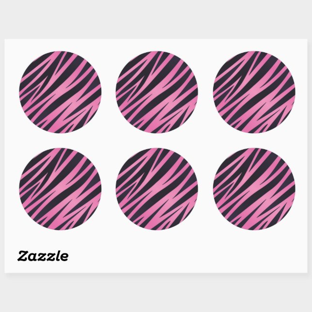 Fundo Zebra Rosa