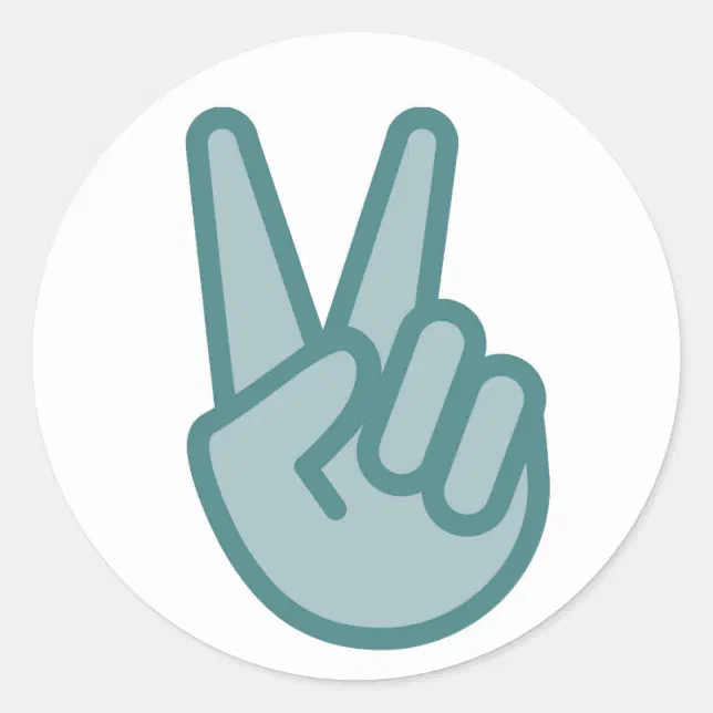 Emoticon De Sinal De Paz Sinal De Paz ícones De Mãos E Gestos