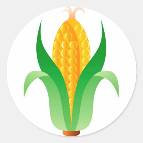 Adesivos Desenhos Animados Milho | Zazzle.com.br