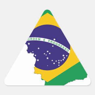 Adesivos Bandeira Brasileira | Zazzle.com.br