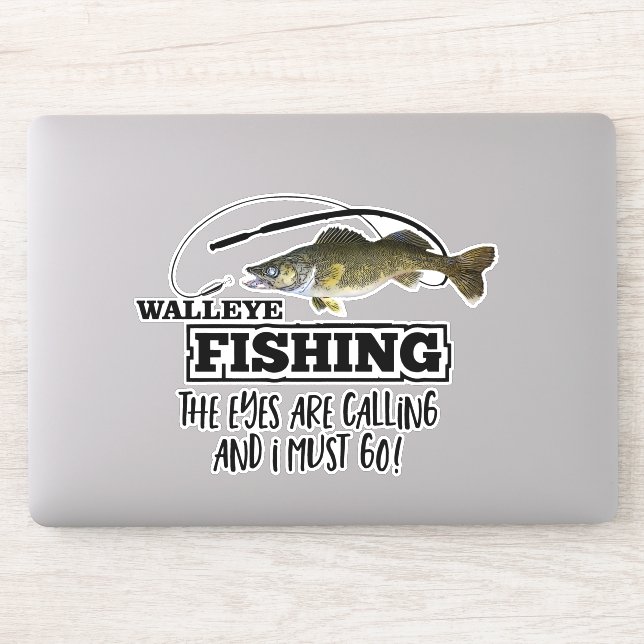Adesivo Walleye Adesivo Lucioperca