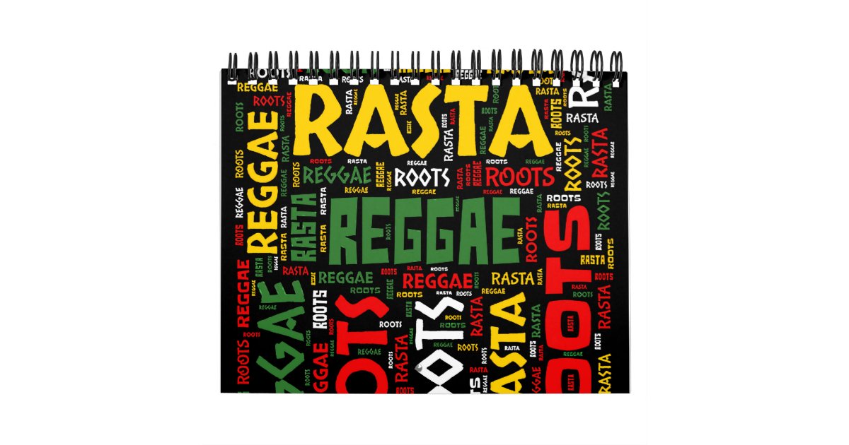 Calendário Reggae - Pequeno | Zazzle Brasil