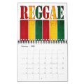 Calendário Reggae - Pequeno | Zazzle Brasil
