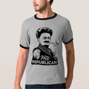 Camisas & Camisetas Leon Trotsky | Zazzle.com.br