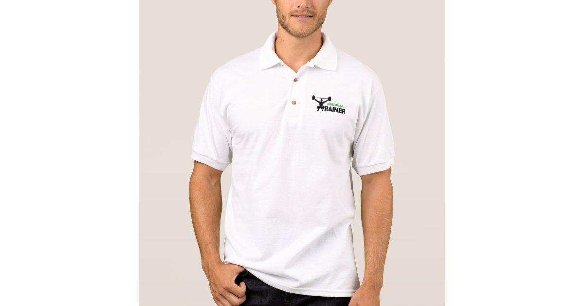 Camisa Polo Personal Trainer | Zazzle Brasil