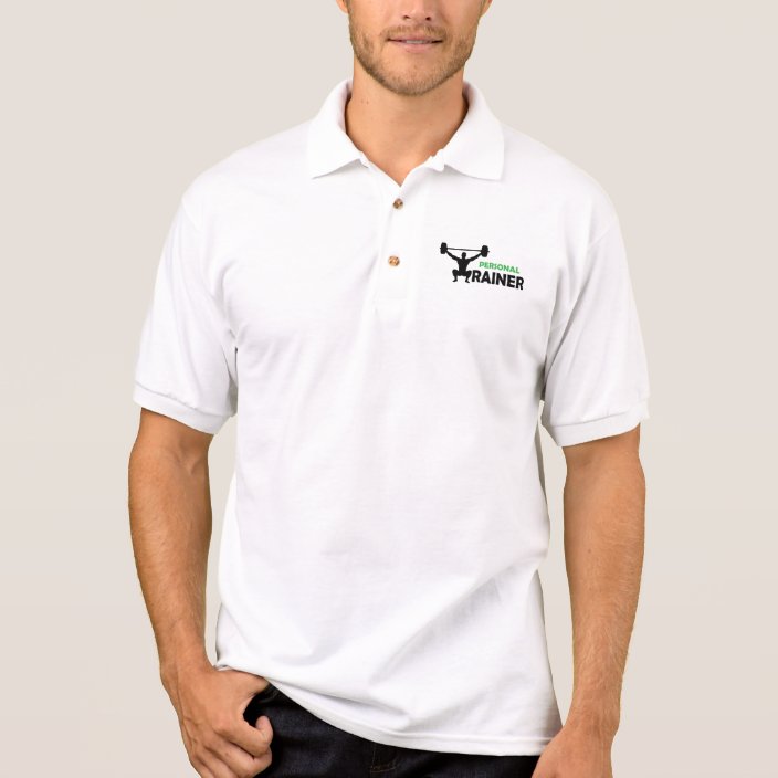 Camisa Polo Personal Trainer | Zazzle.com.br
