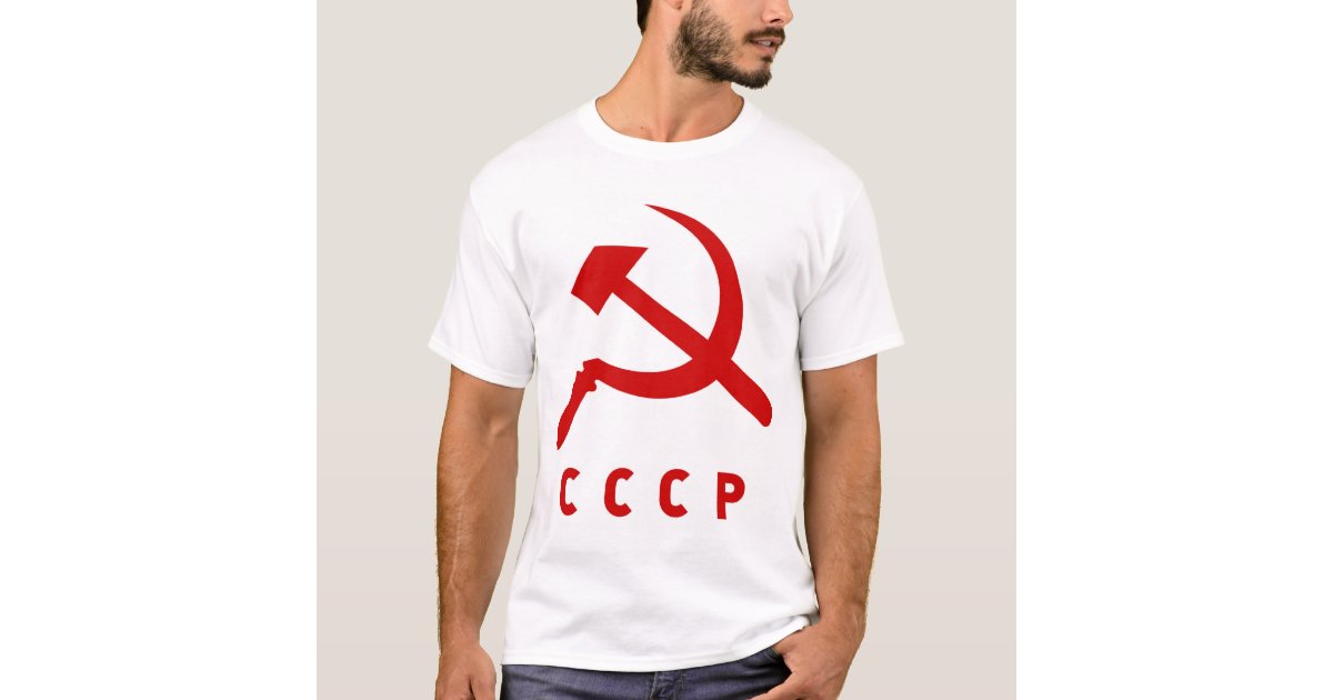 CAMISETA CCCP | Zazzle Brasil