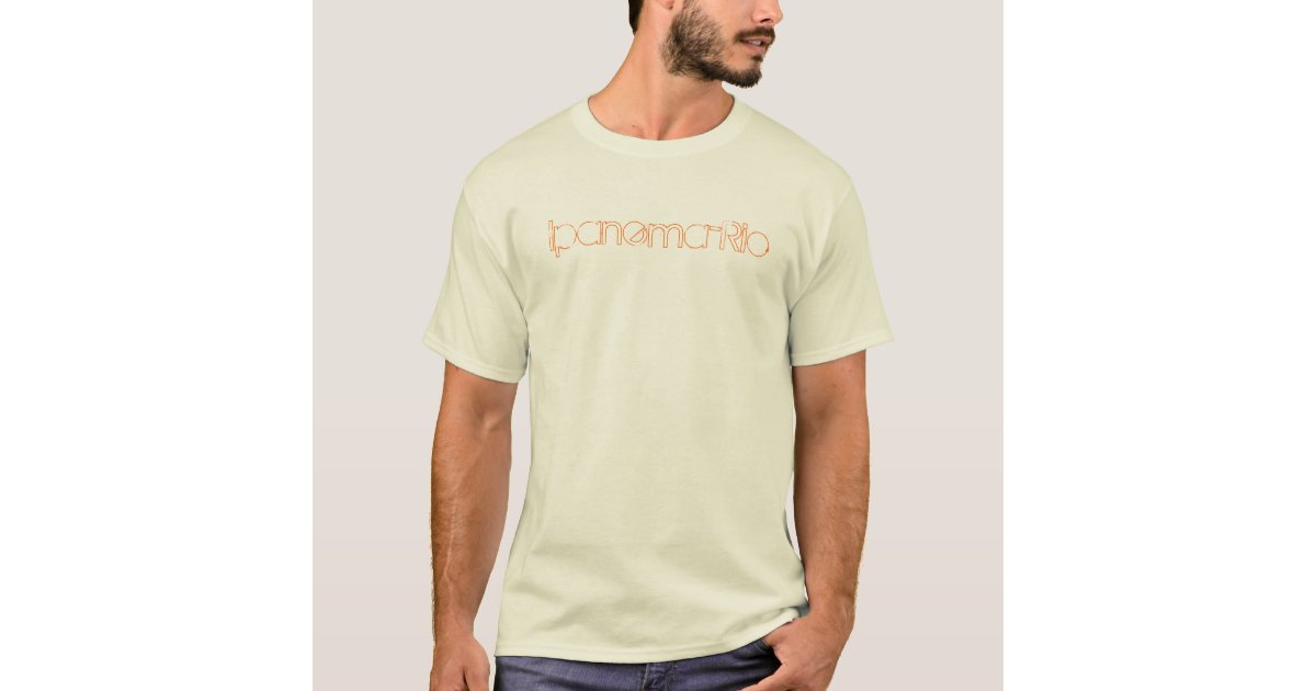 Camiseta Ipanema colorida | Zazzle Brasil