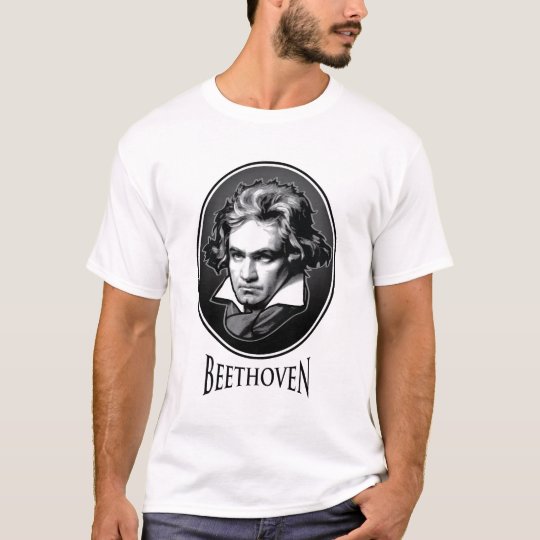 Camiseta Ludwig van Beethoven | Zazzle.com.br