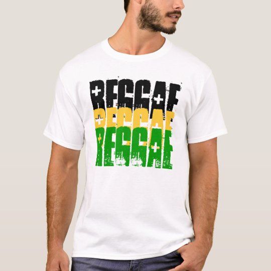 CAMISETA REGGAE, REGGAE, REGGAE | Zazzle.com.br