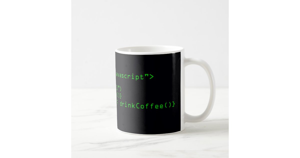 Caneca de café do Javascript | Zazzle Brasil