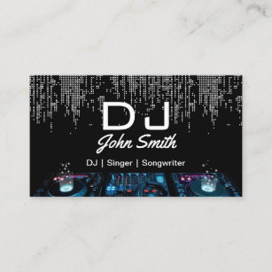 Cartões de Visita Cantor | Zazzle.com.br