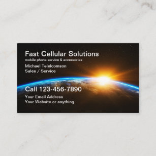 Cartões de Visita Telecomunicações | Zazzle.com.br