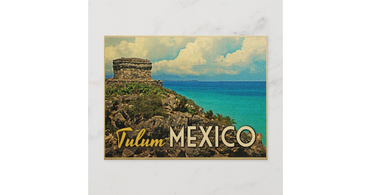 Cartão Postal Tulum México | Zazzle Brasil