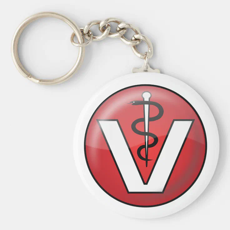 Chaveiro vetlogo_Vetor_Clipart - símbolo de vet | Zazzle.com.br