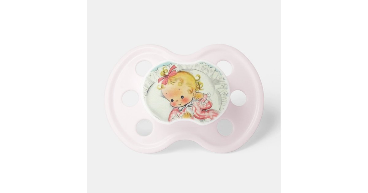 Chupeta pacifier bonito do vintage | Zazzle Brasil