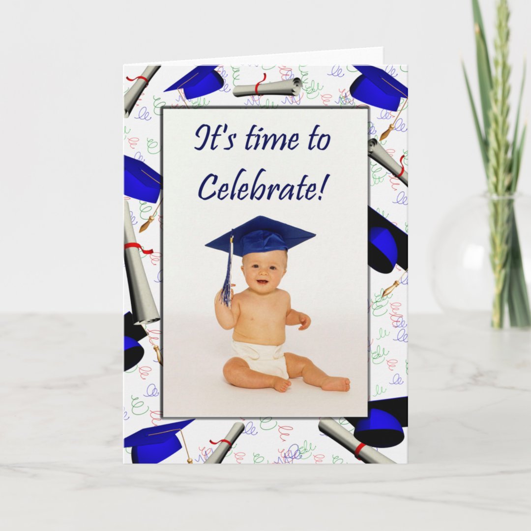 Convite Graduation card / invitation | Zazzle.com.br