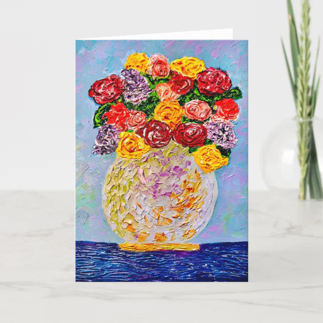 Convite Old Timey Bouquet Note Card | Zazzle Brasil