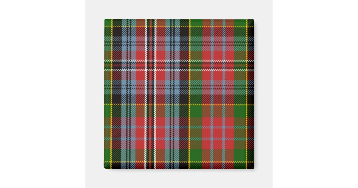 Imã Xadrez Escocesa Clan Kidd Tartan | Zazzle Brasil