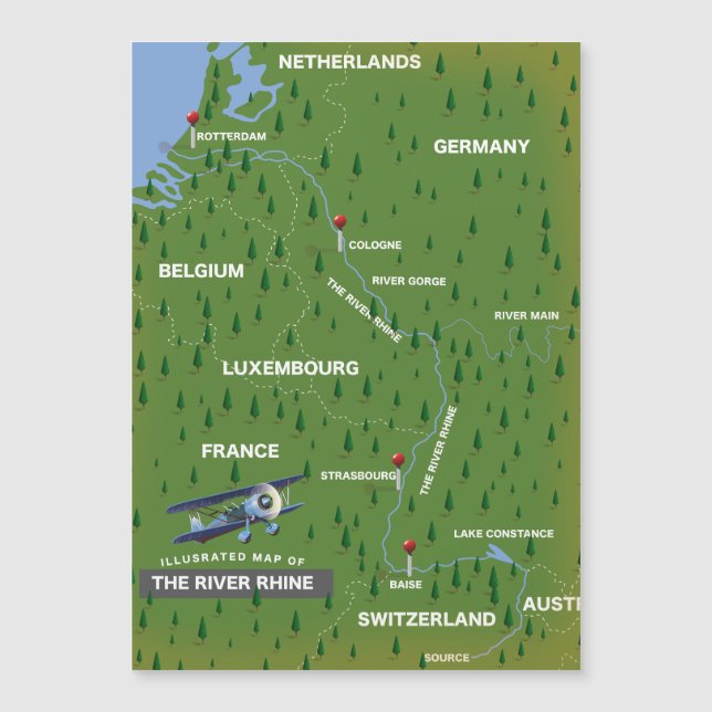 Mapa Do Rio Reno Europa Netherlands?platform=hootsuite Immigration