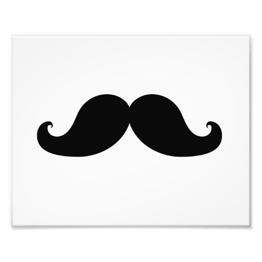 O MELHOR BIGODE PRETO FOTO ARTE | Zazzle