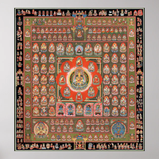 Poster Taizokai Mandala | Zazzle Brasil