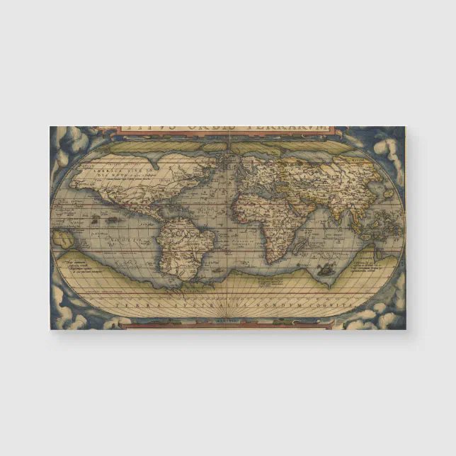 Vintage World Map Atlas Design histórico | Zazzle Brasil