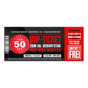 Convites Ticket O | Zazzle.com.br